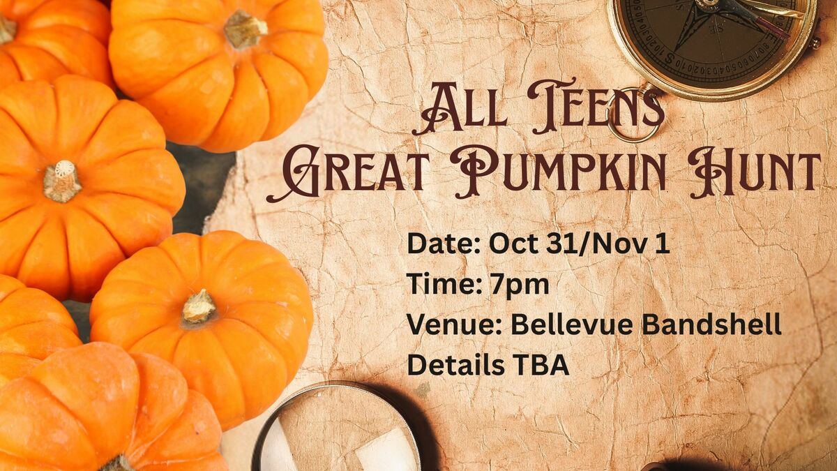 Great Pumpkin Hunt | Youth | Hillside FMC
